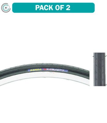 Pack of 2 Kenda Koncept Tire 650c x 23 Clincher Wire Black 60tpi | eBay