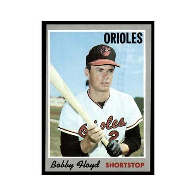 1970 Topps Baseball Card Bobby Floyd Orioles #101 | eBay