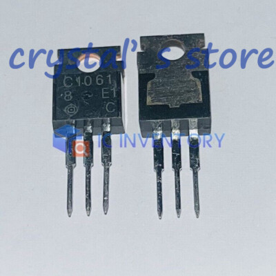 10pcs 2SC1061 C1061 POWER TRANSISTORS(3.0A,50V,25W) TO-220 | eBay
