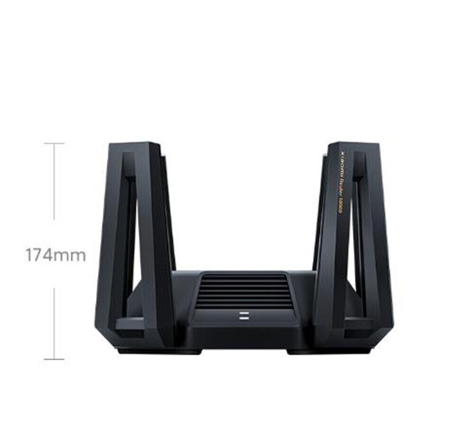 XIAOMI 10 Gigabit Router WIFI Tri-band Dual 10G Network Port 2GB ...