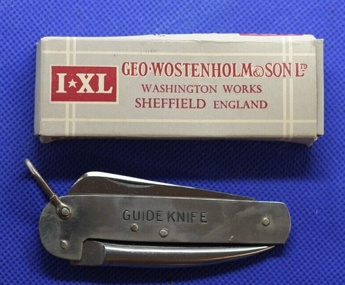 Vintage George Wostenholm IXL Guide Knife NOS,NIB | eBay