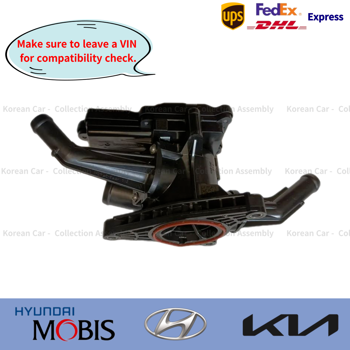 256002M002 Genuine Engine Coolant Thermostat for Hyundai Accent 20-22 ...