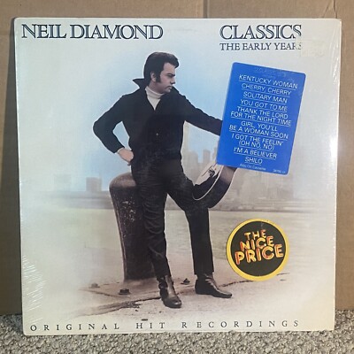 Neil Diamond Classics The Early Years SEALED ORIG with HYPE STICKER ...