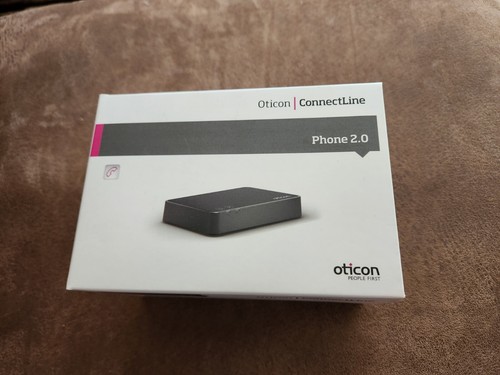 Oticon ConnectLine Phone Adapter 2.0 For Hearing Aids BS-H200 OPEN BOX ...