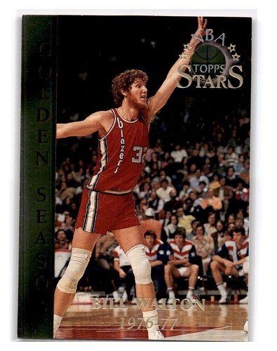 1996-97 Topps NBA Stars #97 Bill Walton GS Members Only - Portland ...