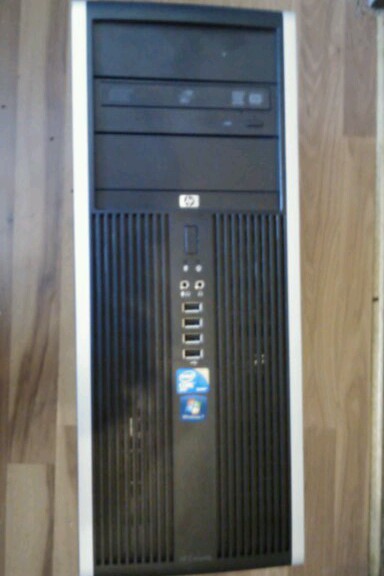 HP 8000 Elite CMT Windows 7pro 64bit C2D 3.0GHz 2GB 250GB DVD/RW WIFI ...