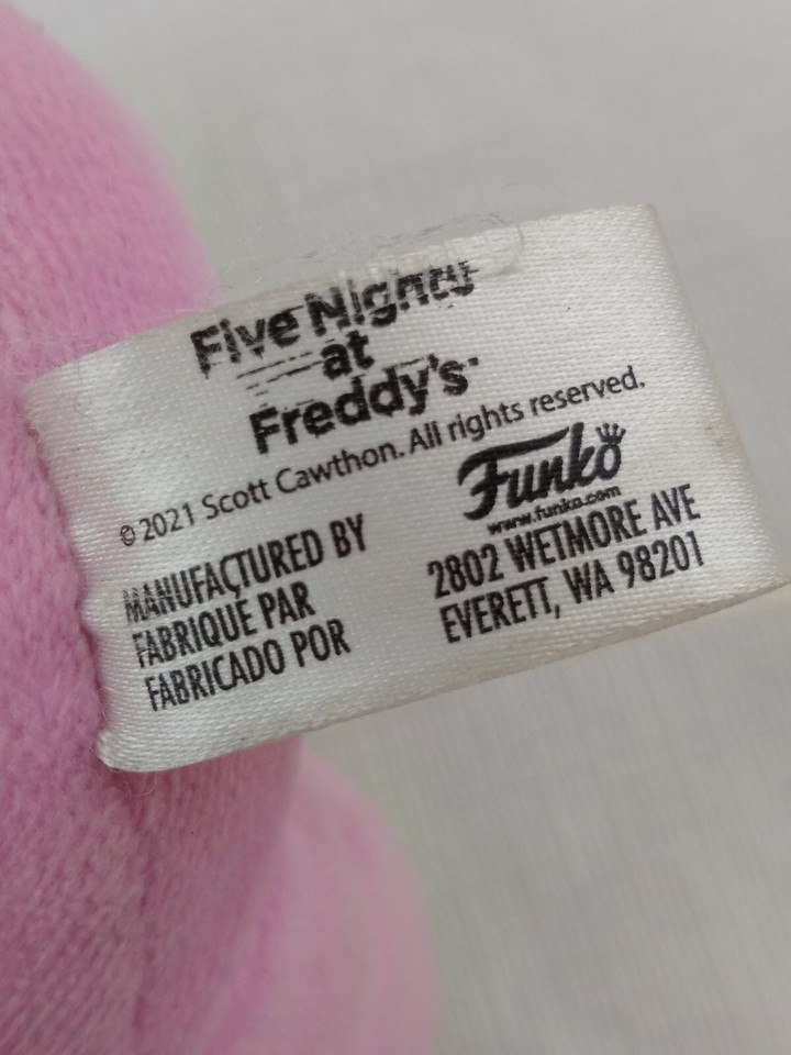 FNAF Plush Five Nights At Freddys Set of 4 Foxy Bonnie Freddy Funko Lot ...