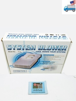 NEW Evercool SB-525 PC 5.25" Drive Bay Mounted System Cooling Blower w ...