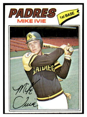 1977 Topps 325 Mike Ivie San Diego Padres | eBay