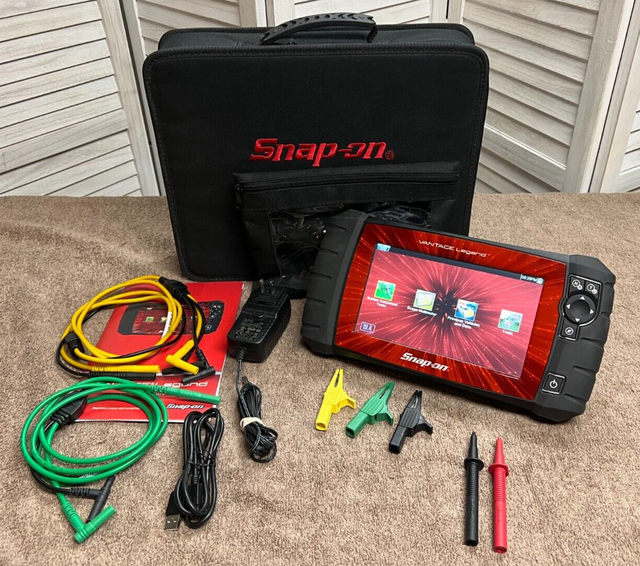 Snap on Vantage Legend Lab Scope Scanner EETM345A No SD Card for sale ...