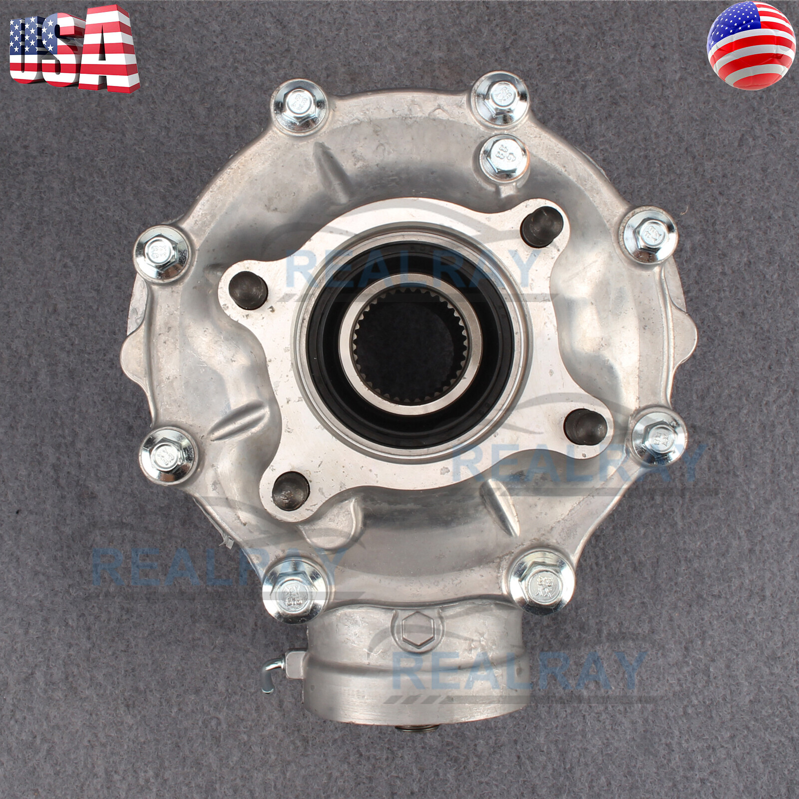 For 2007-2013 Honda TRX 420 FM Rancher 4x4 Rear Differential Diff 41300 ...