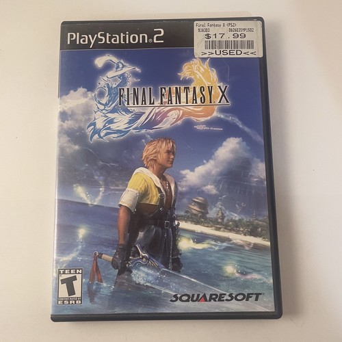 Final Fantasy X (Playstation 2 - PS2) No Manual. Tested! | eBay