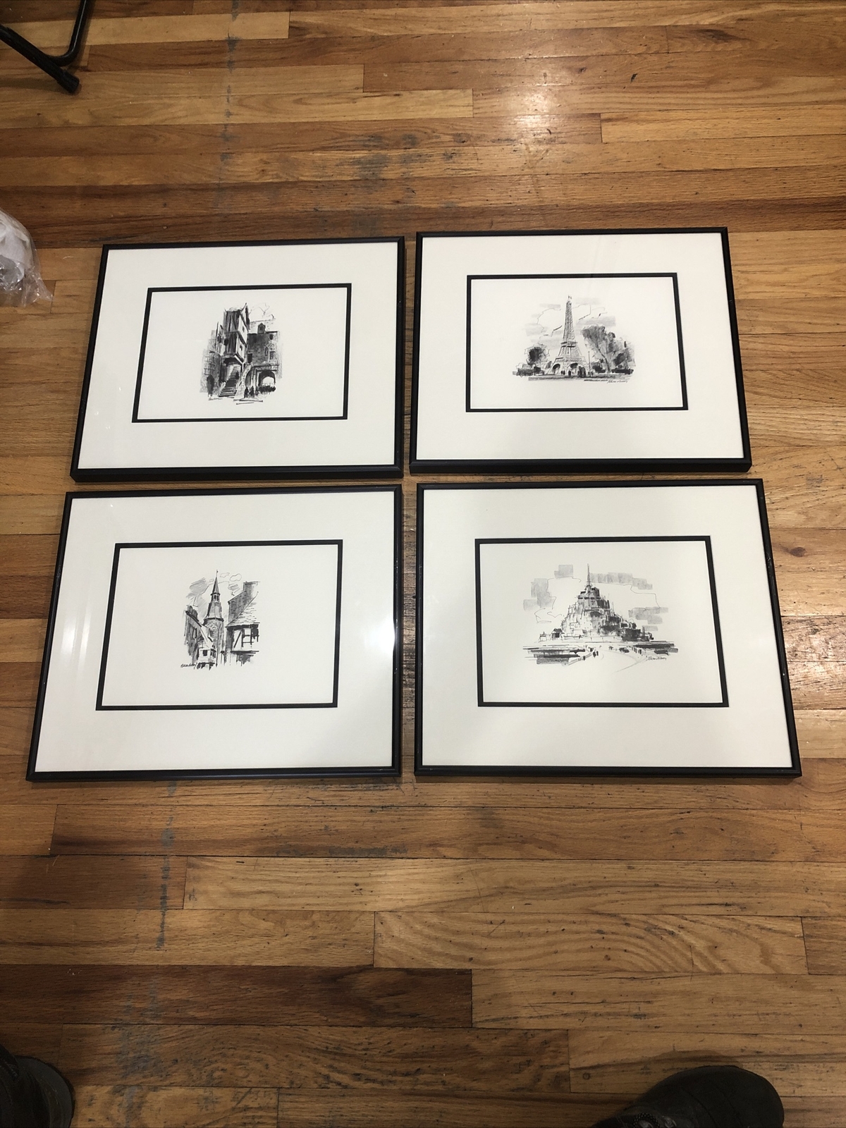 Artist RALPH AVERY Print Lot Of 4 Prints 17 1/4 X 14 1/2 Full Framed | eBay