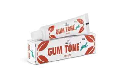 Charak GUM TONE Gel 50gm Gumtone Gel Toothpaste For healthy gums and ...