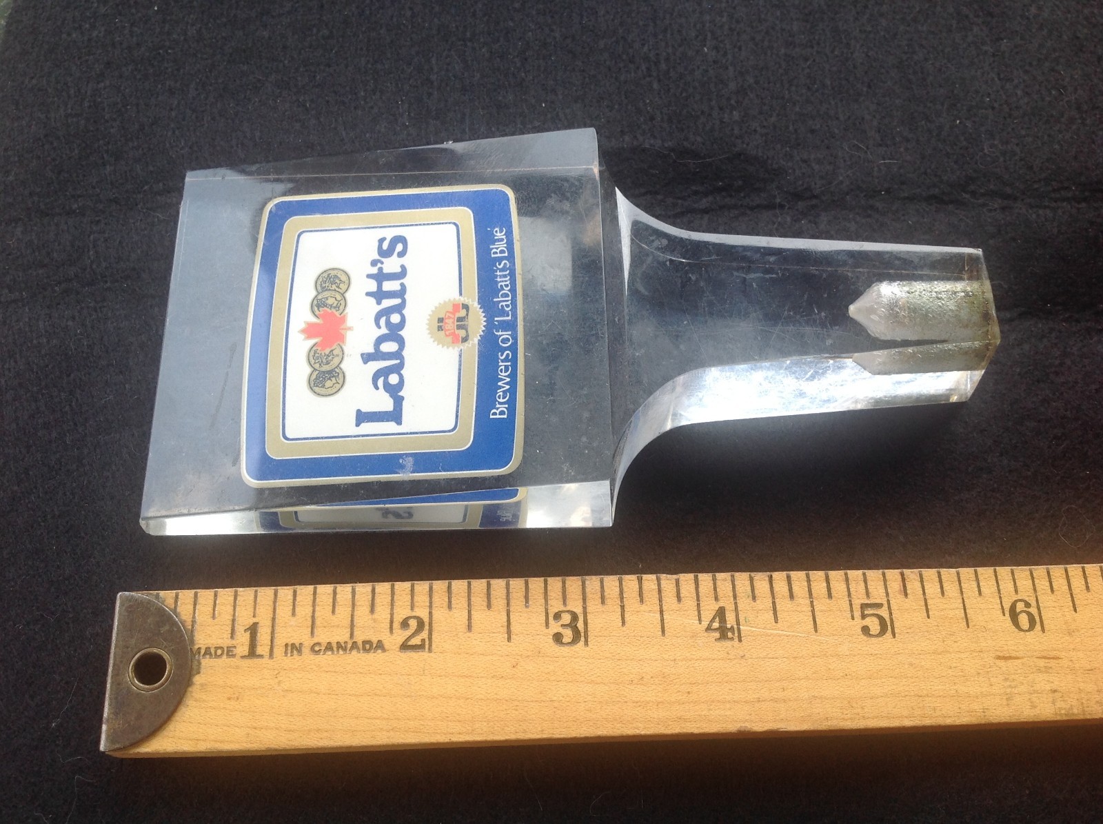 LABATT,S-VINTAGE BEER TAP HANDLE-GREAT CONDITION-FAST SHIPPING ...