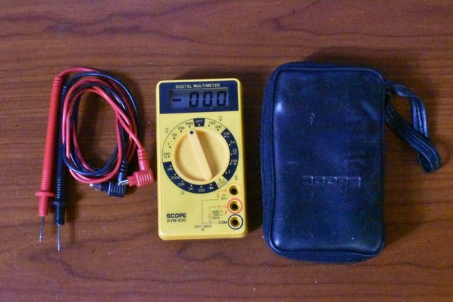 Scope DVM-630 Handheld Digital Multitester with Carry Case for sale ...