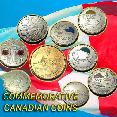 Rare Canadian Quarters Dollars Coins - Collect Canada Loonies - Free ...
