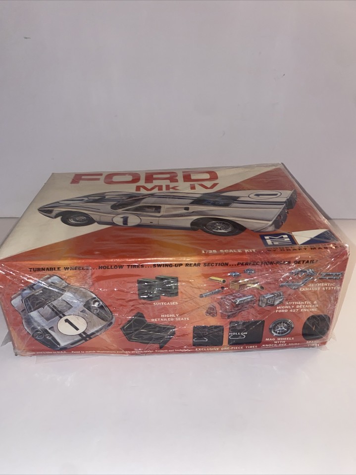 MPC Ford Mk IV 1/25 Open Box As Pictured | eBay