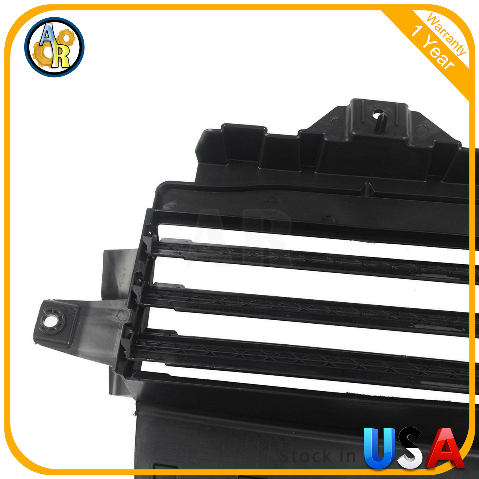 Radiator Grill Air Shutter Control Assembly For 2013-19 Ford Explorer ...