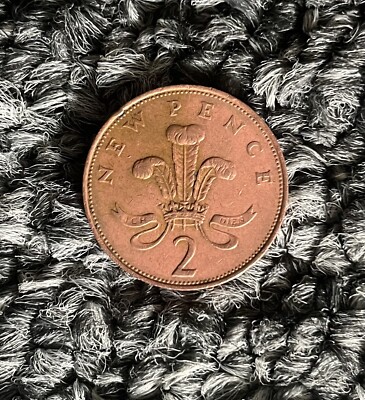 British 1971 2P "New Pence", "New Penny" Extremely Rare 2p Coin | eBay