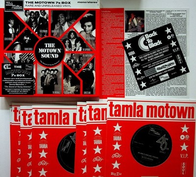 The Motown 7s Box - Rare And Unreleased Vinyl 7 x 7" Set NM (2013 ...