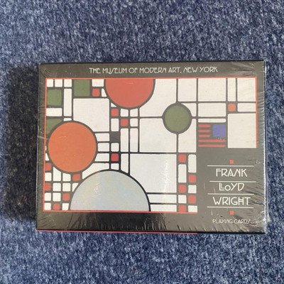MoMA Frank Lloyd Wright Playing Cards | eBay