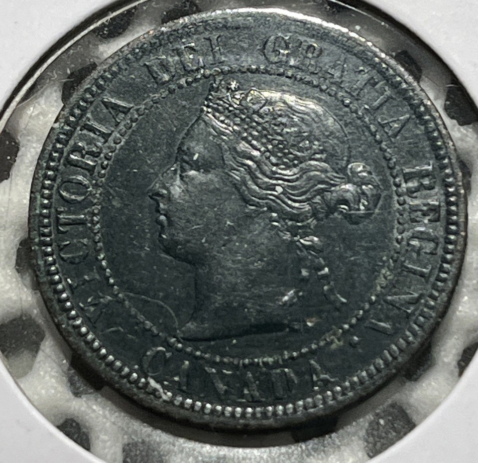 1882 H CANADA ONE 1 CENT VICTORIA LARGE PENNY COIN | eBay