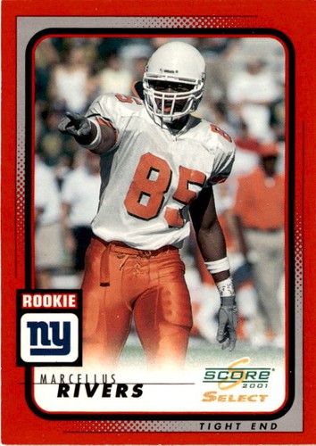 2001 Score Select #317 Marcellus Rivers #/275 | eBay