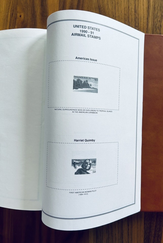 H.E. Harris United States Stamp Plate Block Album Volume B 1964-1992 ...