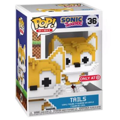 FUNKO POP: SONIC - TAILS 8-BIT | eBay UK