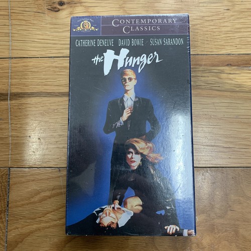 "The Hunger' 1983 Sealed and New Erotic Thriller VHS 1991 MGM/UA ...