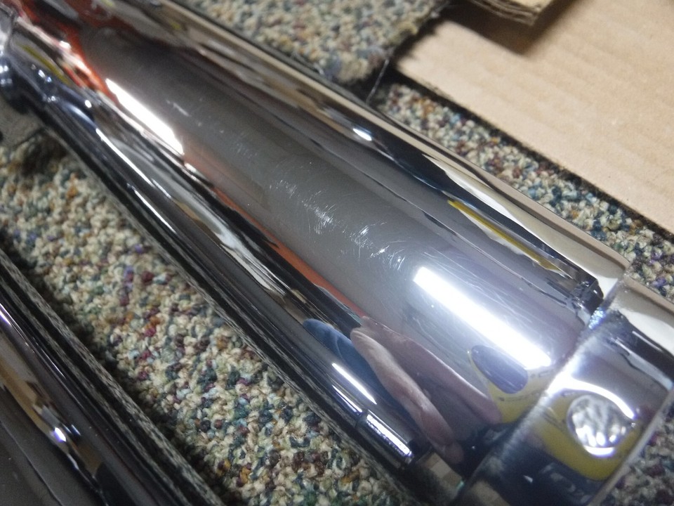 NOS HARLEY DAVIDSON FLT CHROME FORK SLIDERS 45315-98 | eBay