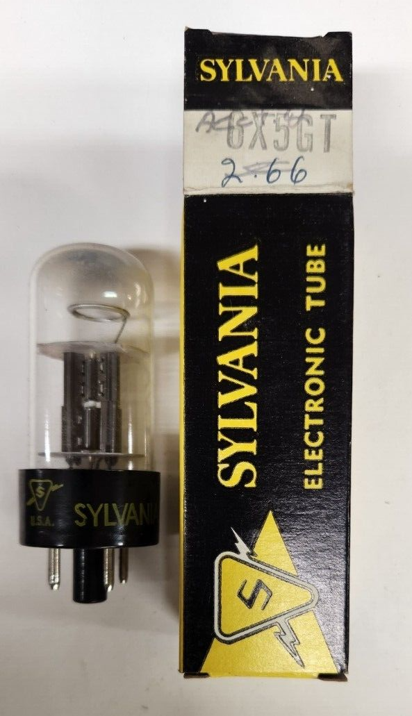 SYLVANIA+Full-wave+Rectifier+Vacuum+Tube+6X5GT for sale online | eBay