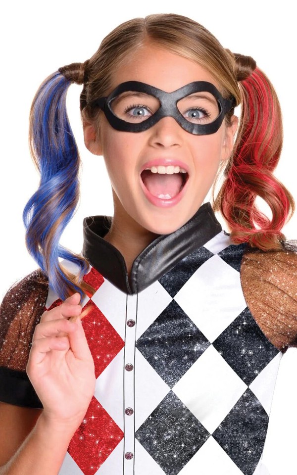 Harley Quinn - Child Full Costume | Large 8-10 Years by Smiffys | eBay