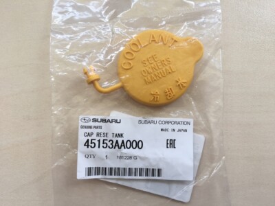 Genuine Engine Coolant Tank Reservoir Cap 45153AA000 F/S Subaru | eBay
