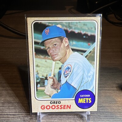 1968 Topps - #386 Greg Goossen | eBay