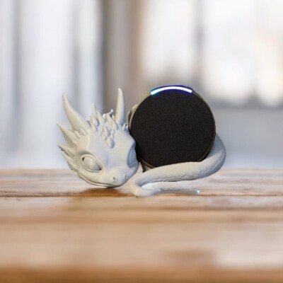 alexa stand Echo Pop perfect gift Dragon 3d printed | eBay UK