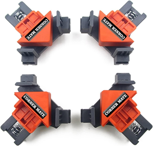 Bench Clamps 4 Pcs 90 Degree Right Angle Clamp Fixing Clips Picture ...