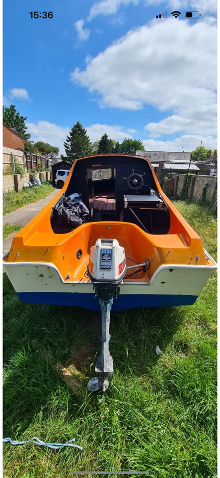 Microplus 501 Boat And Trailer Including Honda Outboard clean | eBay UK