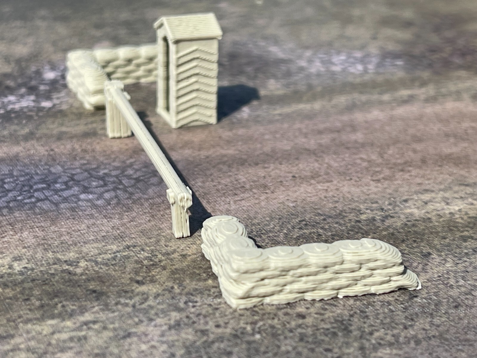 Checkpoint 20mm 1/72 28mm WW2 Building Terrain Tabletop Gaming | eBay UK