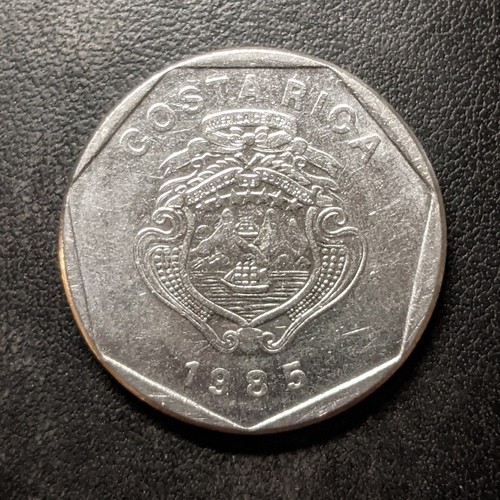 Costa Rica 1985, 5 Colones - International Coin BIG | eBay