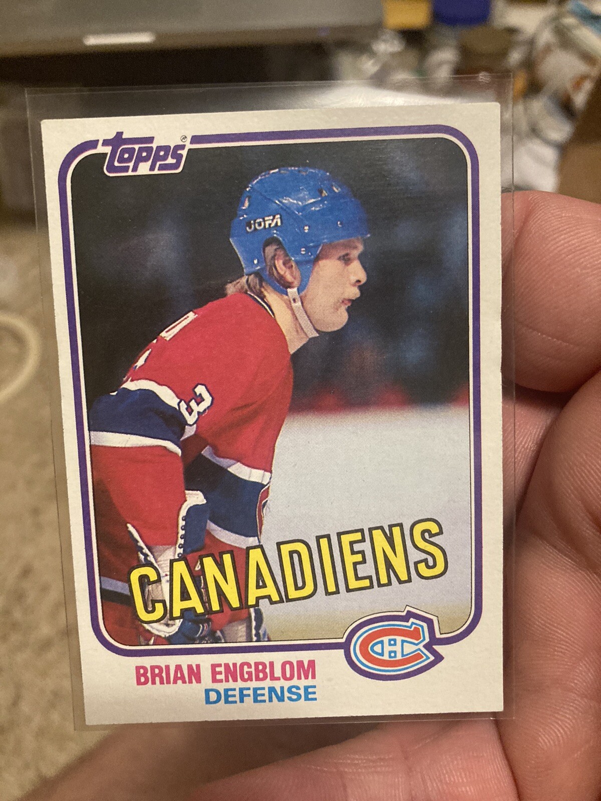 1981-82 Topps Brian Engblom #10 Hockey Montreal Canadiens | eBay