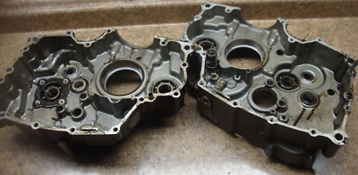 1990 Kawasaki Bayou KLF220 KLF 220 ATV Engine Casing Cases Crank Bottom ...