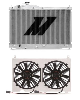 MISHIMOTO HONDA S2000 2.0L 2.2L F20C1 F22C1 ALUMINUM RADIATOR AND FAN ...