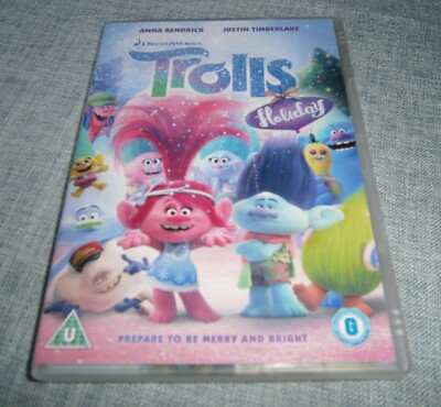 Trolls: Holiday (DVD 2017) PLUS BONUS EPISODES ANNA KENDRICK / JUSTIN ...
