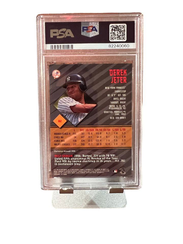 Derek Jeter HOF Signed 1997 Bowman's Best #82 PSA/DNA Auto 10 ⚾️🔥 PSA 5 ...