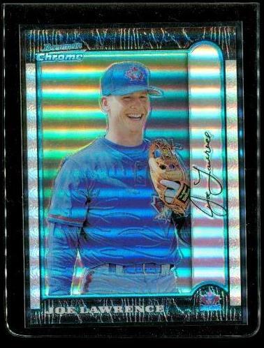 Vintage 1999 BOWMAN CHROME Refractor Baseball Card #104 JOE LAWRENCE ...