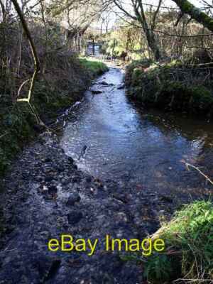 Photo 6x4 Stream junction Badgall Clarifying the stream junction partly ...