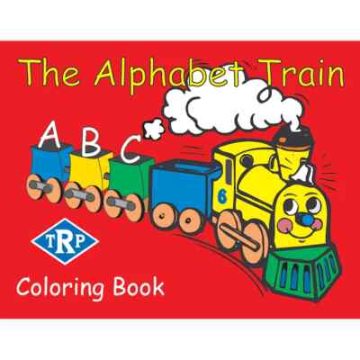 The Alphabet Train Coloring Book | eBay