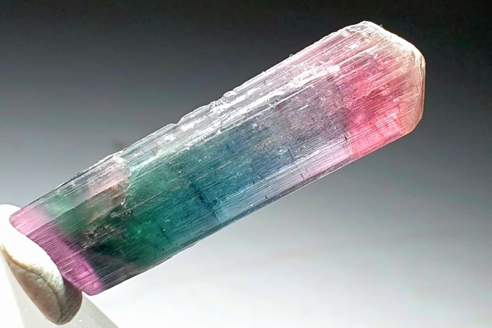 Top Quality Rainbow Color Tourmaline Double Terminated Crystal | eBay